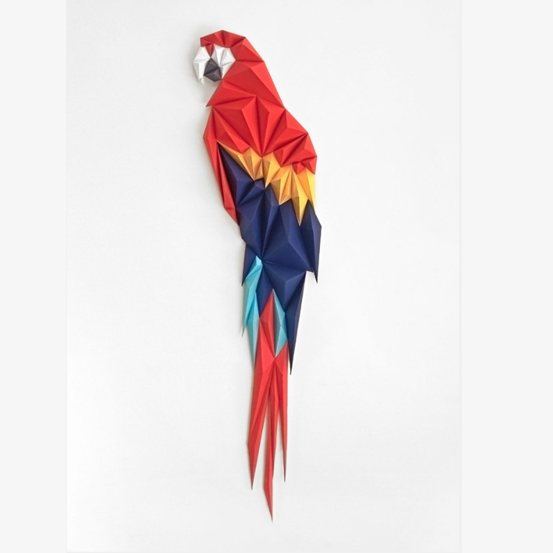 Papercraft PARROT. PDF | Inspire Uplift