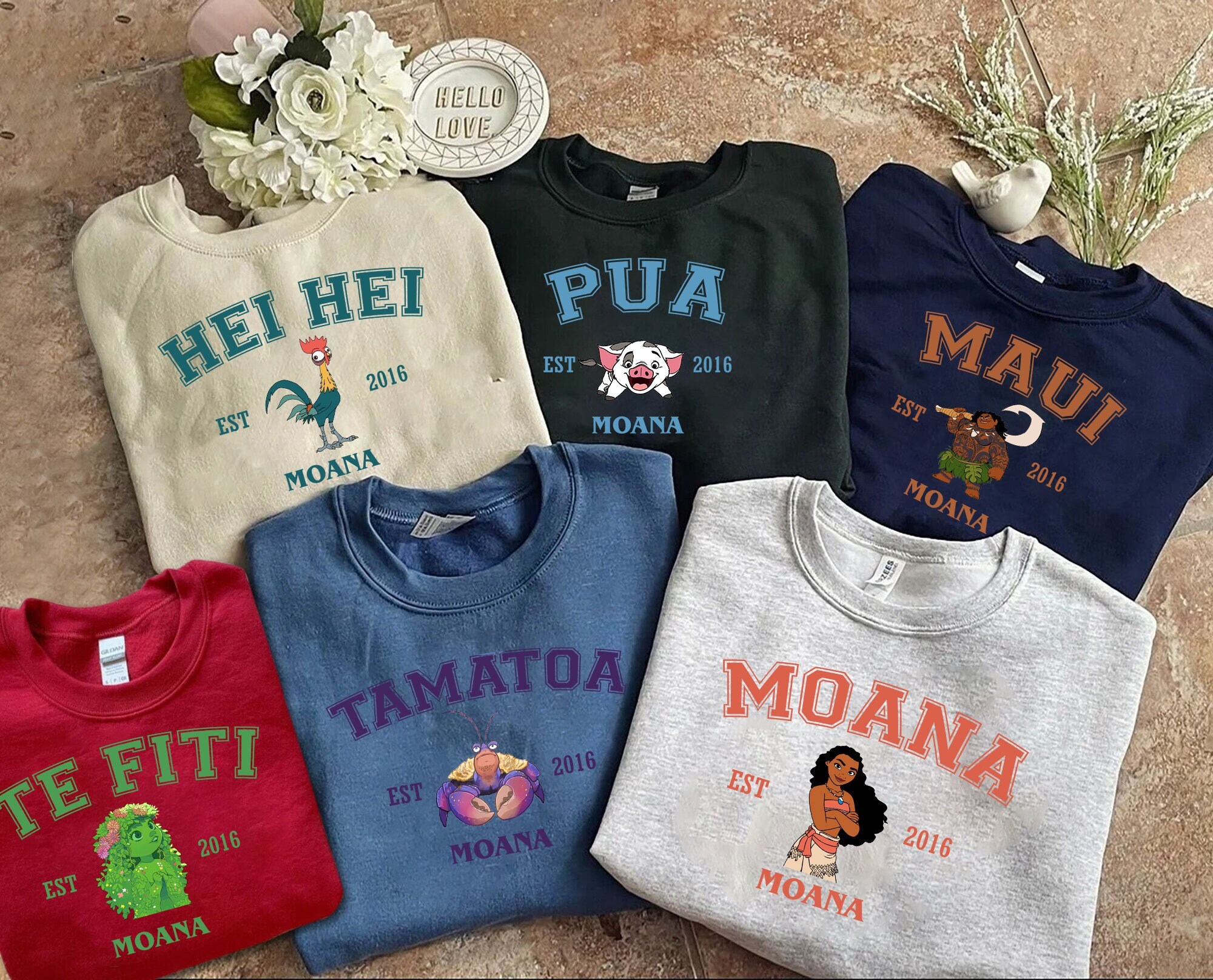 Vintage Disney Moana Characters Shirt, Moana Princess Shirt, - Inspire ...