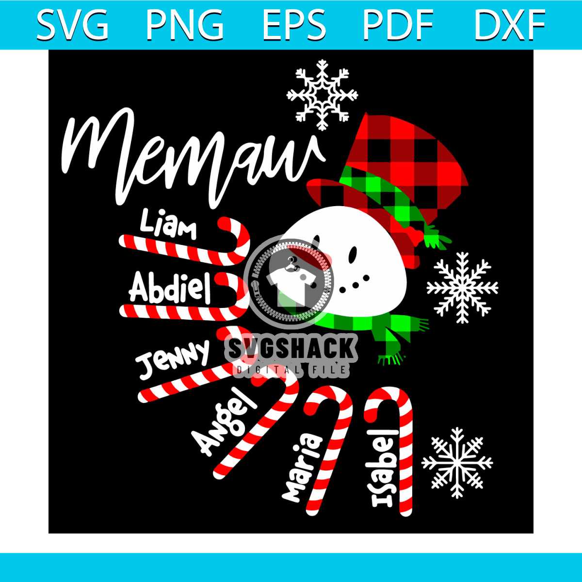 Memaw Svg, Liam Svg, Abdiel Svg, Jenny Svg, Angle Svg, Maria | Inspire ...