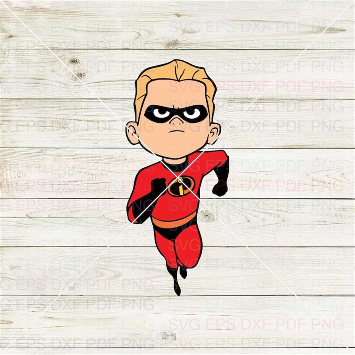 Dash The Incredibles 003 Svg Dxf Eps Pdf Png, Cricut, Cuttin | Inspire ...