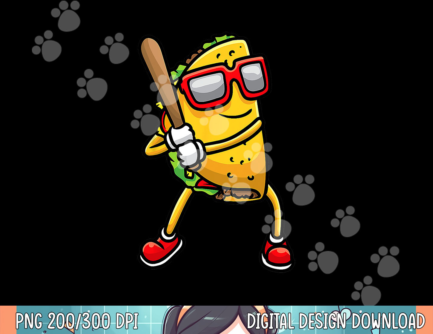 Taco Baseball Lets Fiesta Funny Cinco De Mayo Sport Lover pn | Inspire ...