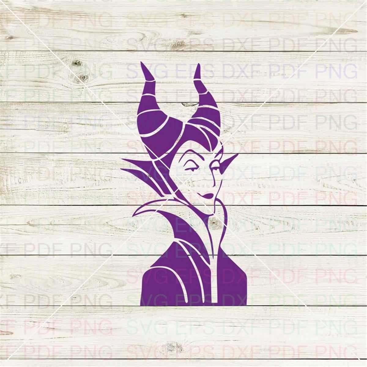 Maleficent Silhouette 007 Svg Dxf Eps Pdf Png, Cricut, Cutti | Inspire ...