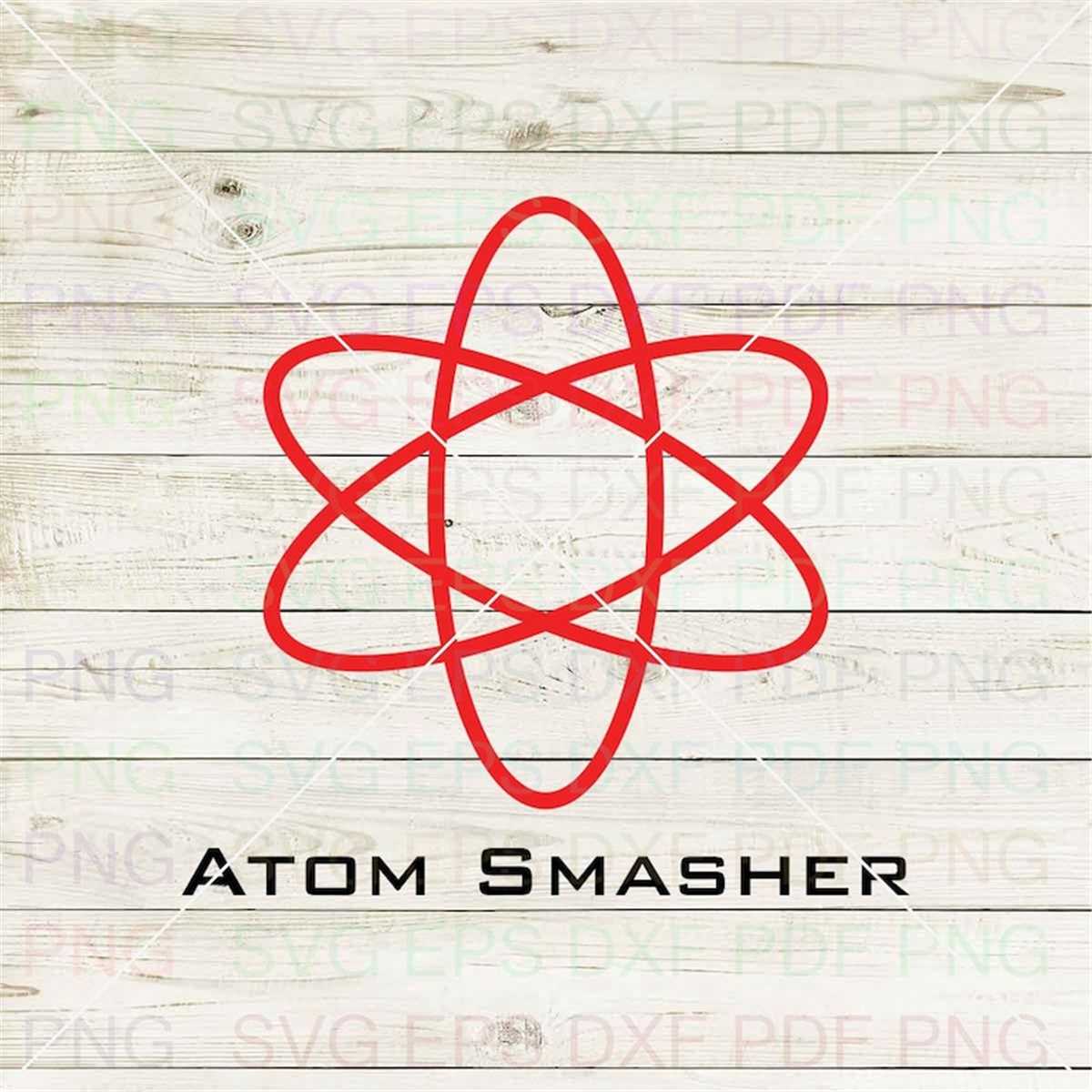 Atom Smasher Svg Dxf Eps Pdf Png, Cricut, Cutting file, Vect | Inspire ...