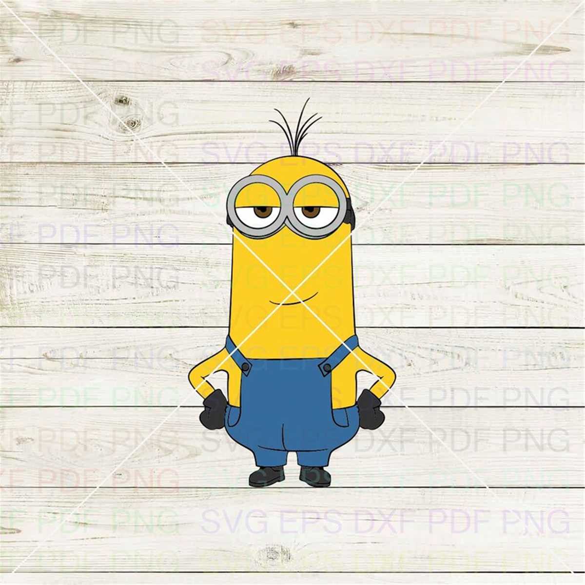 Minions 022 Svg Dxf Eps Pdf Png, Cricut, Cutting file, Vecto | Inspire ...