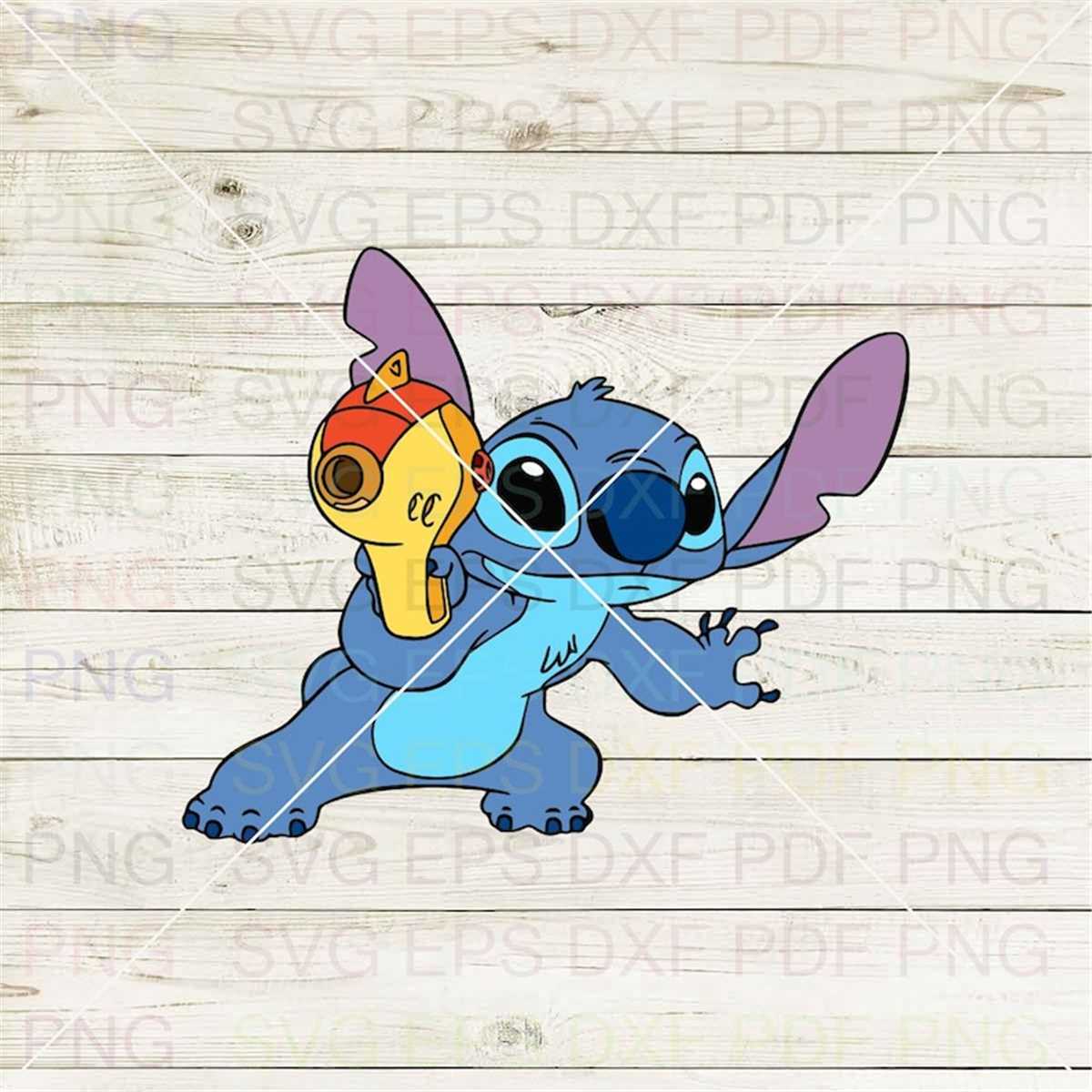 Stitch Lilo And Stitch 007 Svg Dxf Eps Pdf Png, Cricut, Cutt | Inspire ...