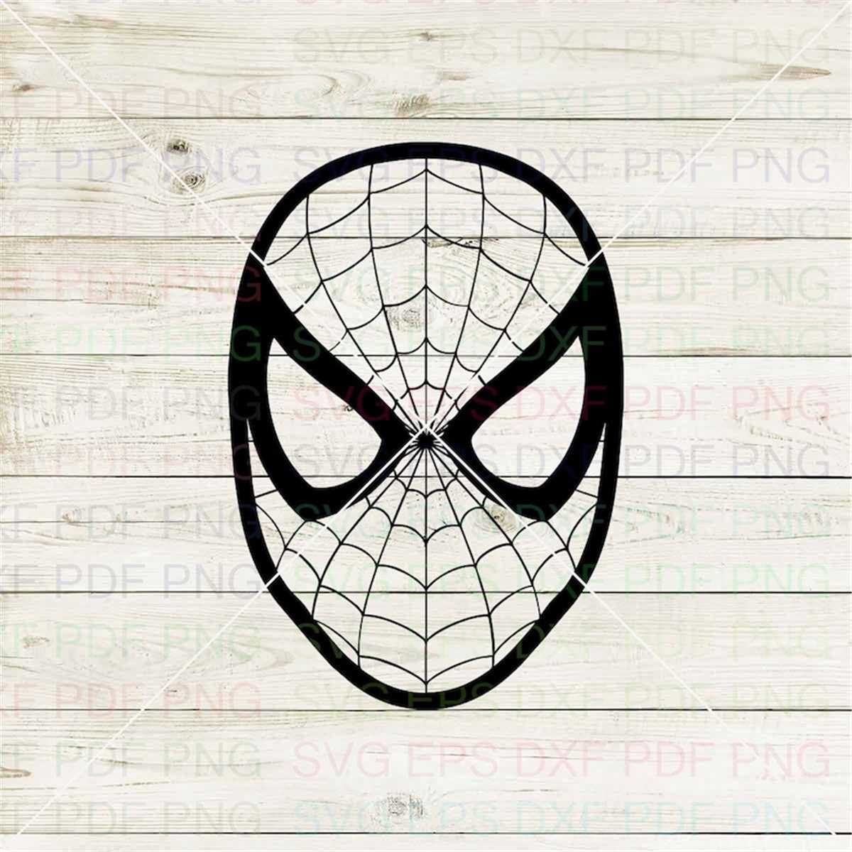 Spider Man Silhouette 012 Svg Dxf Eps Pdf Png, Cricut, Cutti | Inspire ...