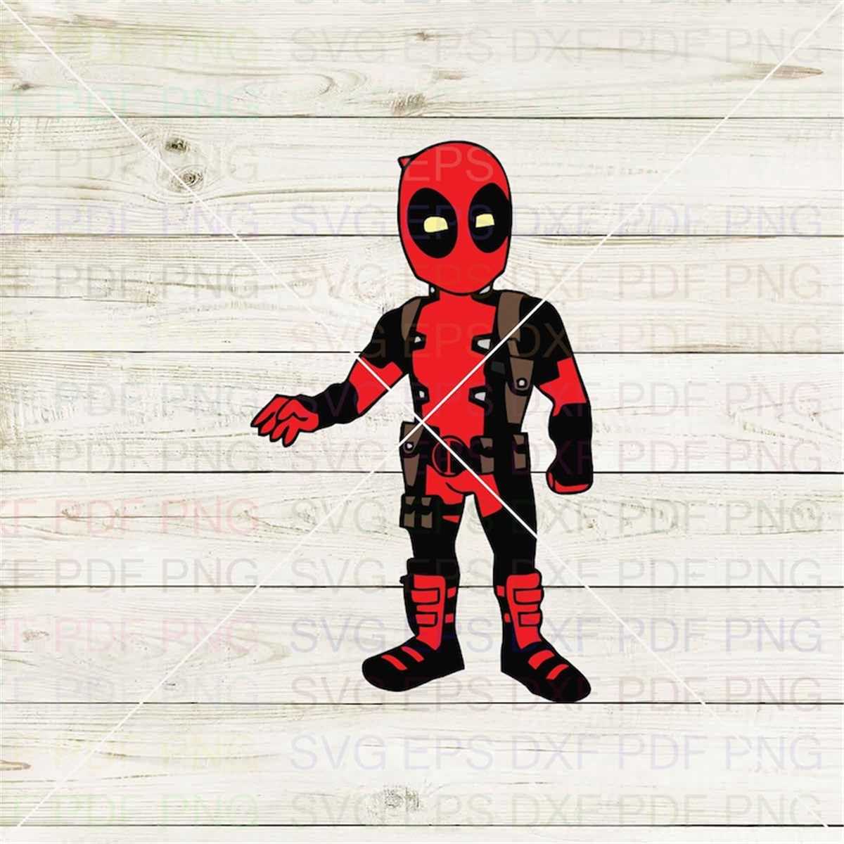 Baby Deadpool 021 Svg Dxf Eps Pdf Png, Cricut, Cutting file, | Inspire ...