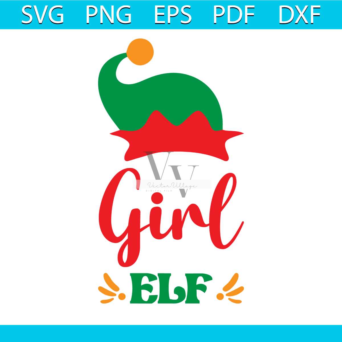 Girl Elf Svg, Christmas Svg, Xmas Girl Svg, Elf Svg, Christm | Inspire ...