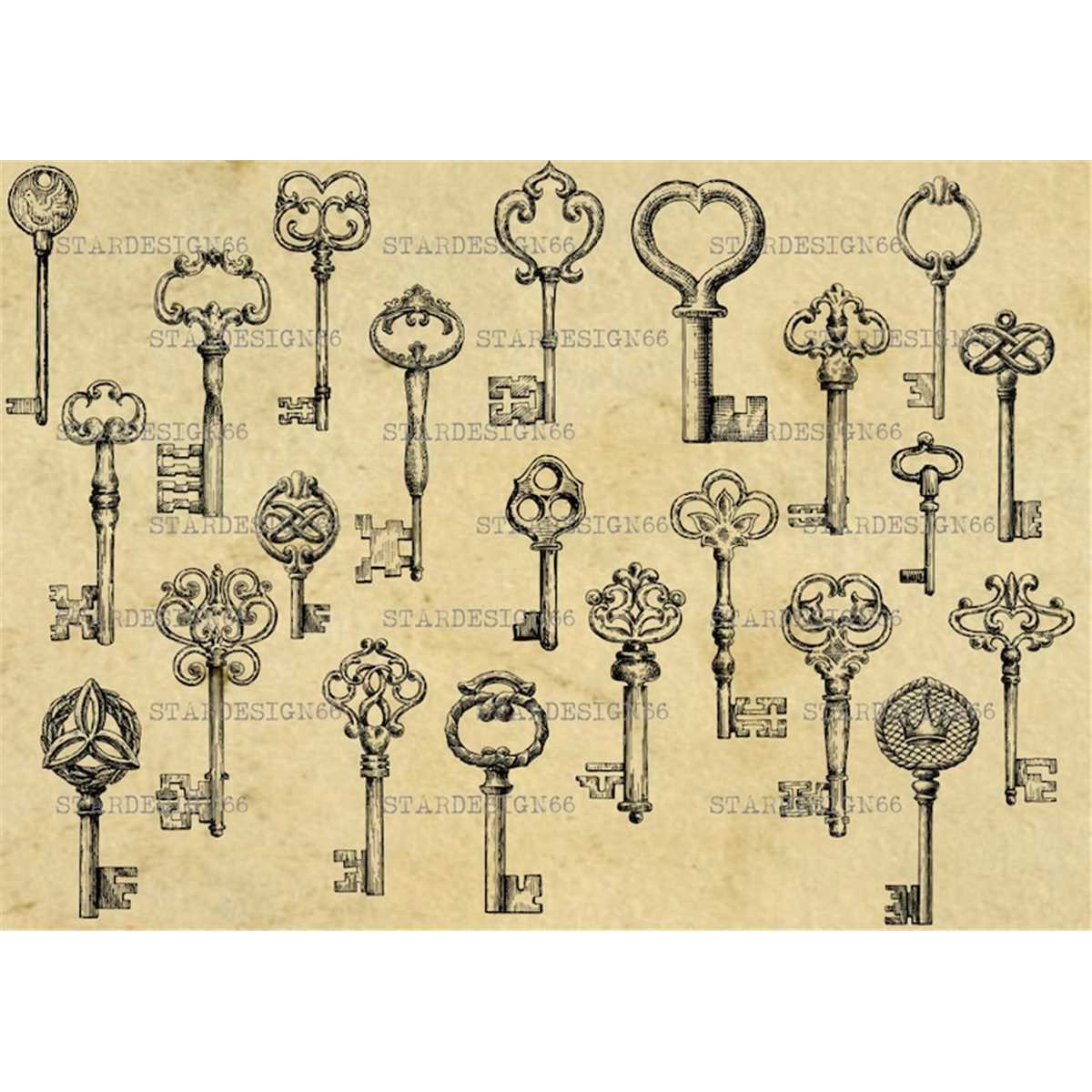 Digital SVG PNG JPG Keys, antique key, medieval key, castle - Inspire ...