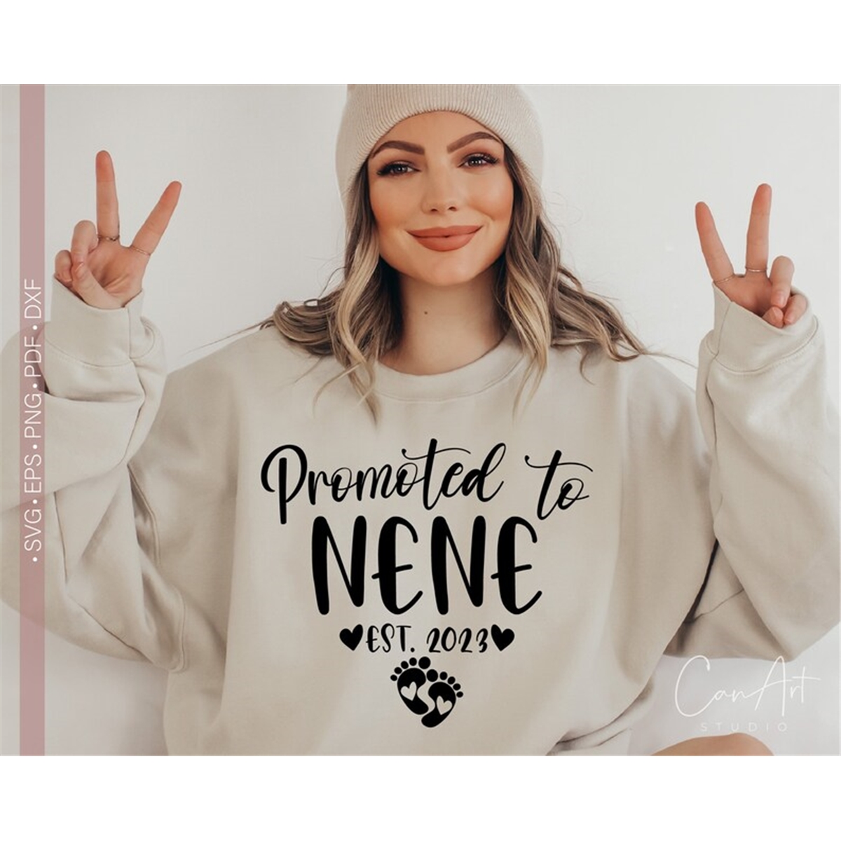 Promoted To Nene Svg, Est. 2023 Svg, Established Year Svg,Ne | Inspire ...