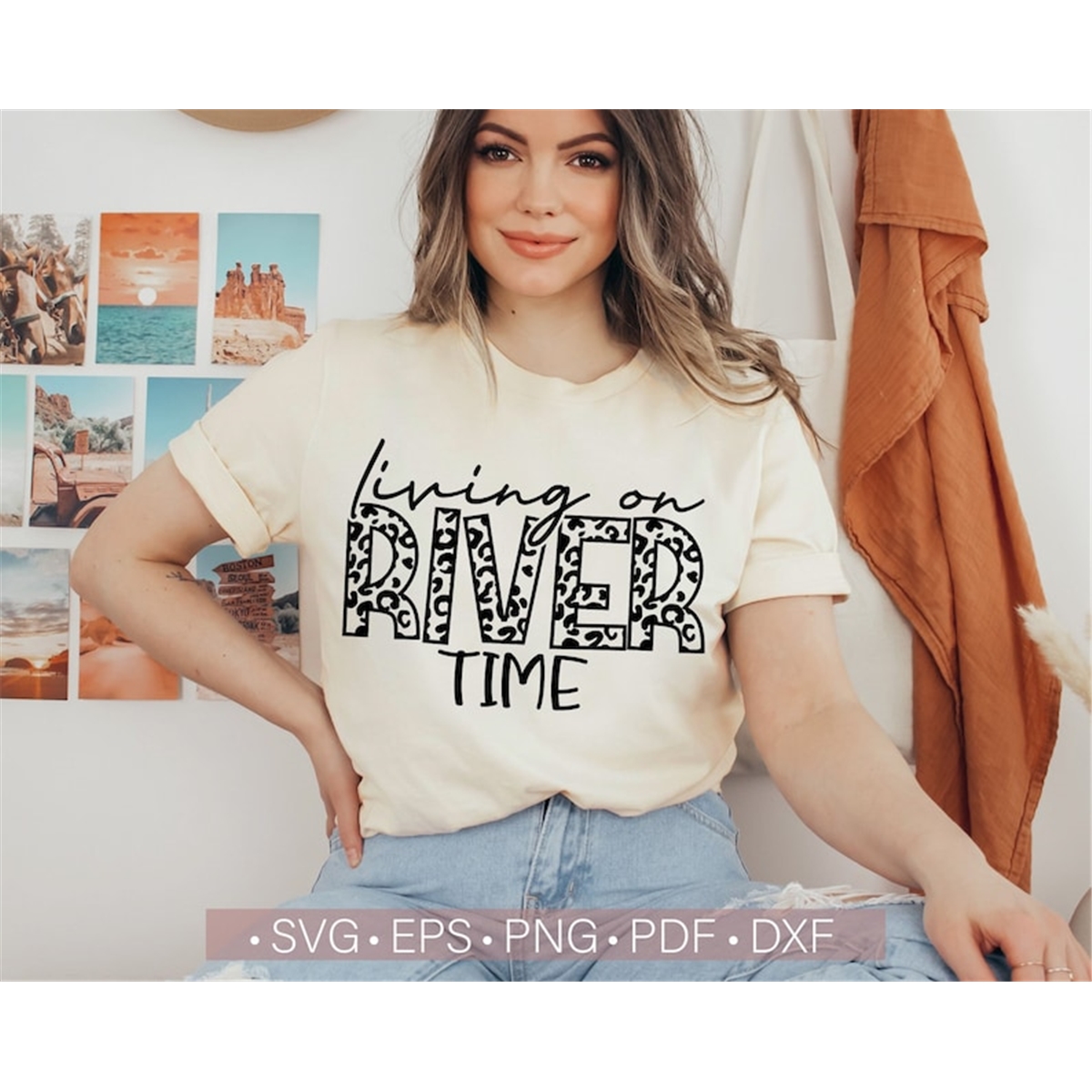 River Mode On Svg, River Life SVG, River SVG PNG T Shirt Des | Inspire ...