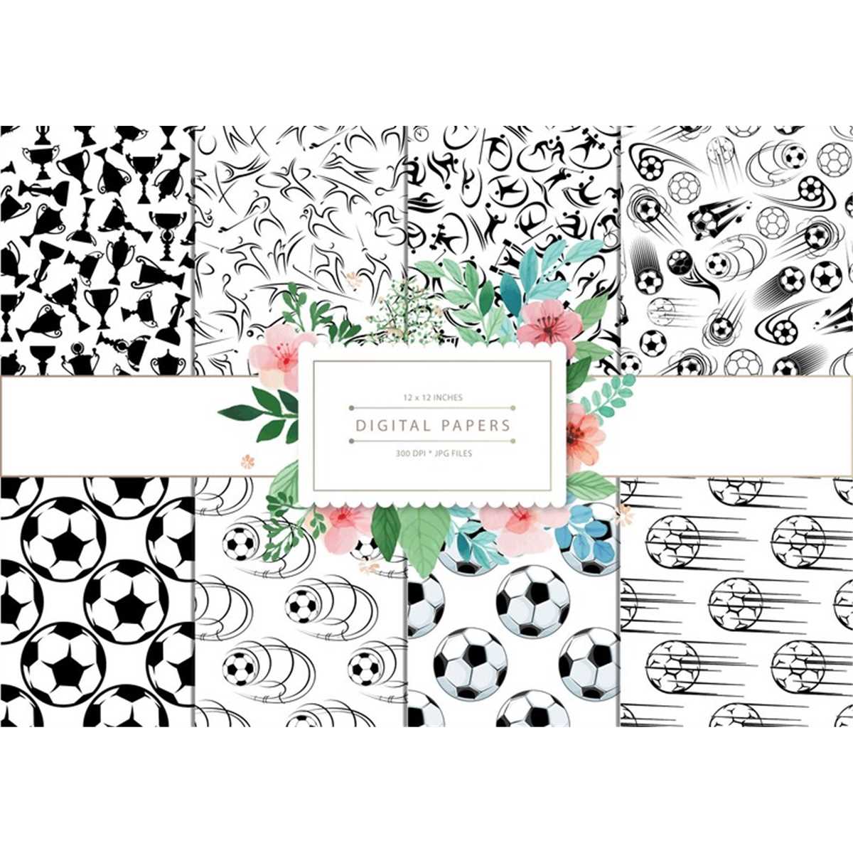 DIGITAL PAPERS Sport | graphic resources printable, scrapboo | Inspire ...