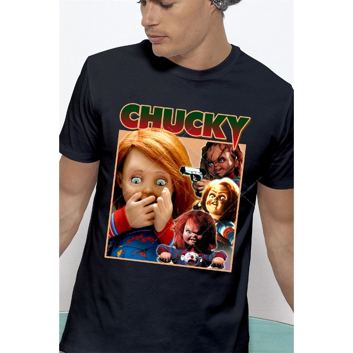 CHUCKY Vintage Shirt, CHUCKY Homage Tshirt, CHUCKY Fan Tees, | Inspire ...