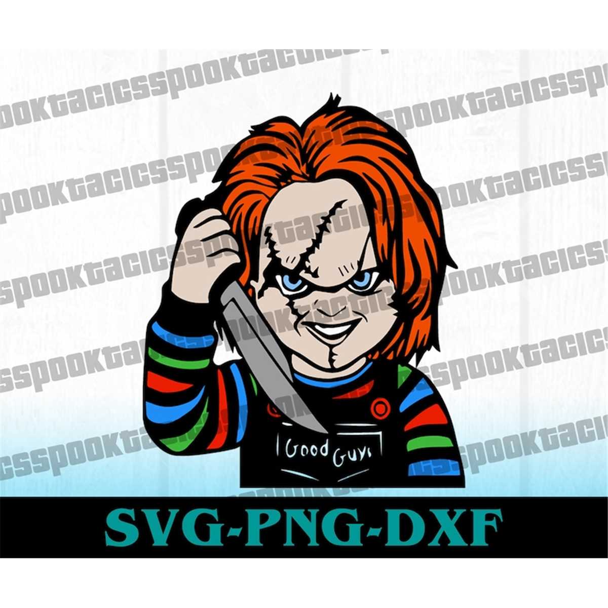 Horror doll svg, Layered SVG, childs play svg, chucky svg, c | Inspire ...