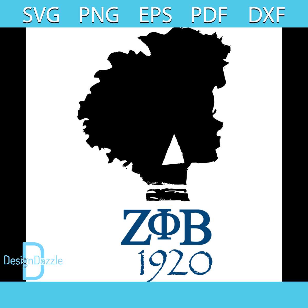 Zeta phi beta 1920 SVG DXF EPS PNG, Zeta Svg, Sorority Svg | Inspire Uplift