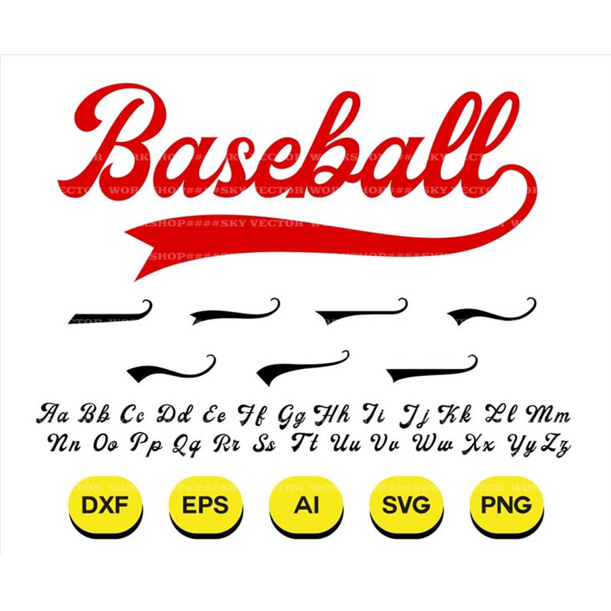 Baseball Font Svg, Baseball Font TTF anda OTf, Text Tails Sv | Inspire ...
