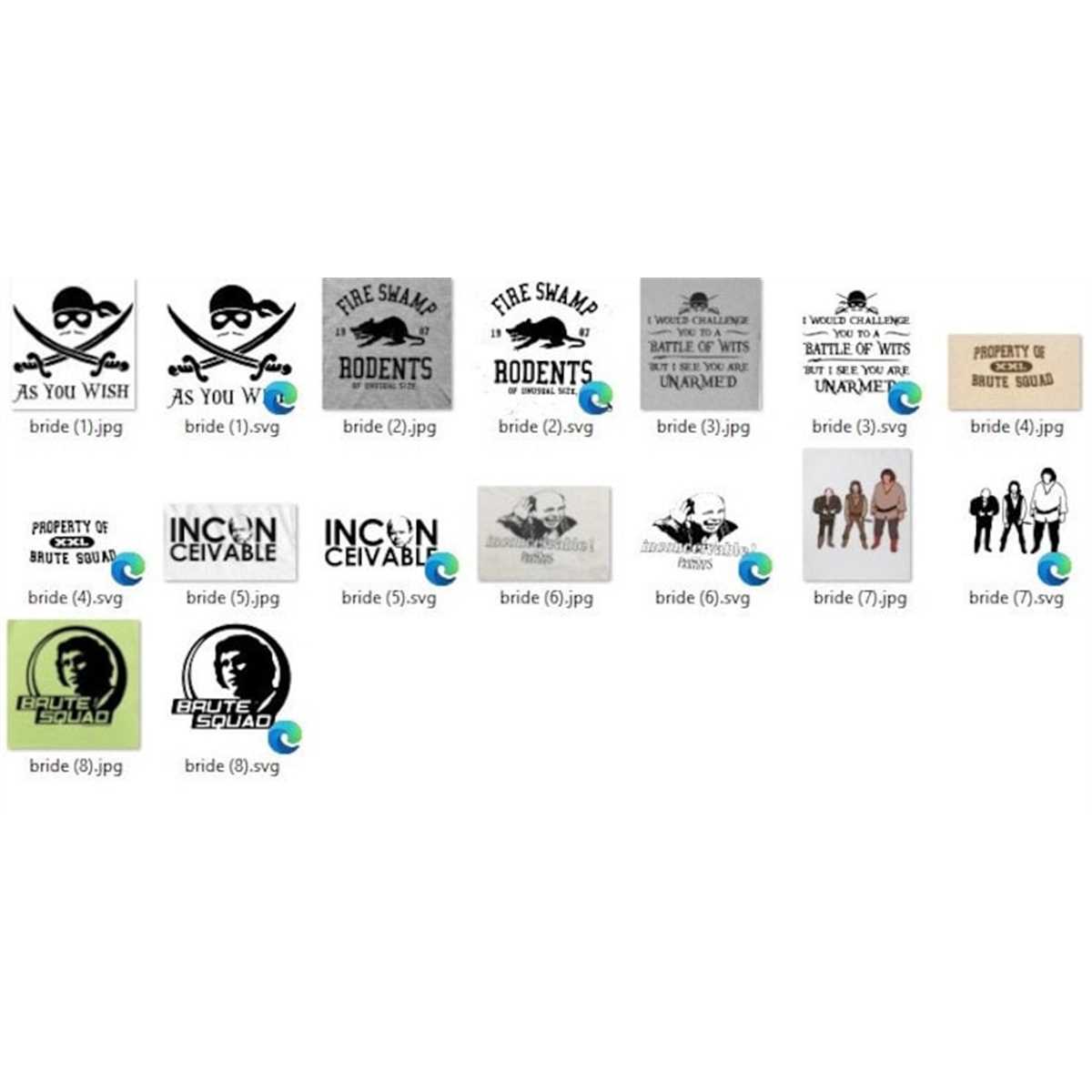 princess bride svg bundle | Inspire Uplift