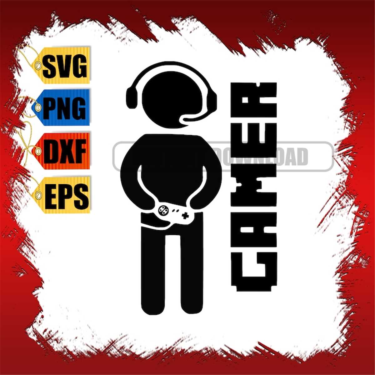 Gamer Svg, Gamer for tshirt Svg, Gamer Wall Room or Doors, G | Inspire ...