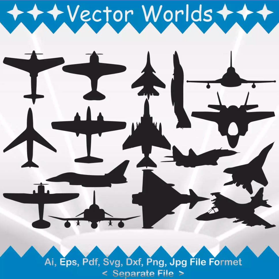 Fighter Aircraft svg, Fighter Aircrafts svg, Fighter, Aircra - Inspire ...