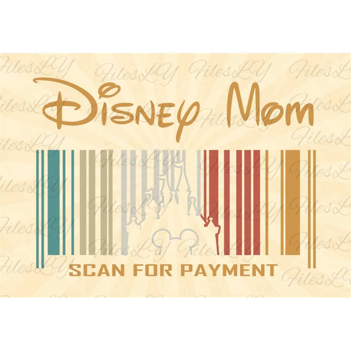 DisneyMom SVG, Scan For Payment SVG, Mouse Family Trip SVG, - Inspire ...