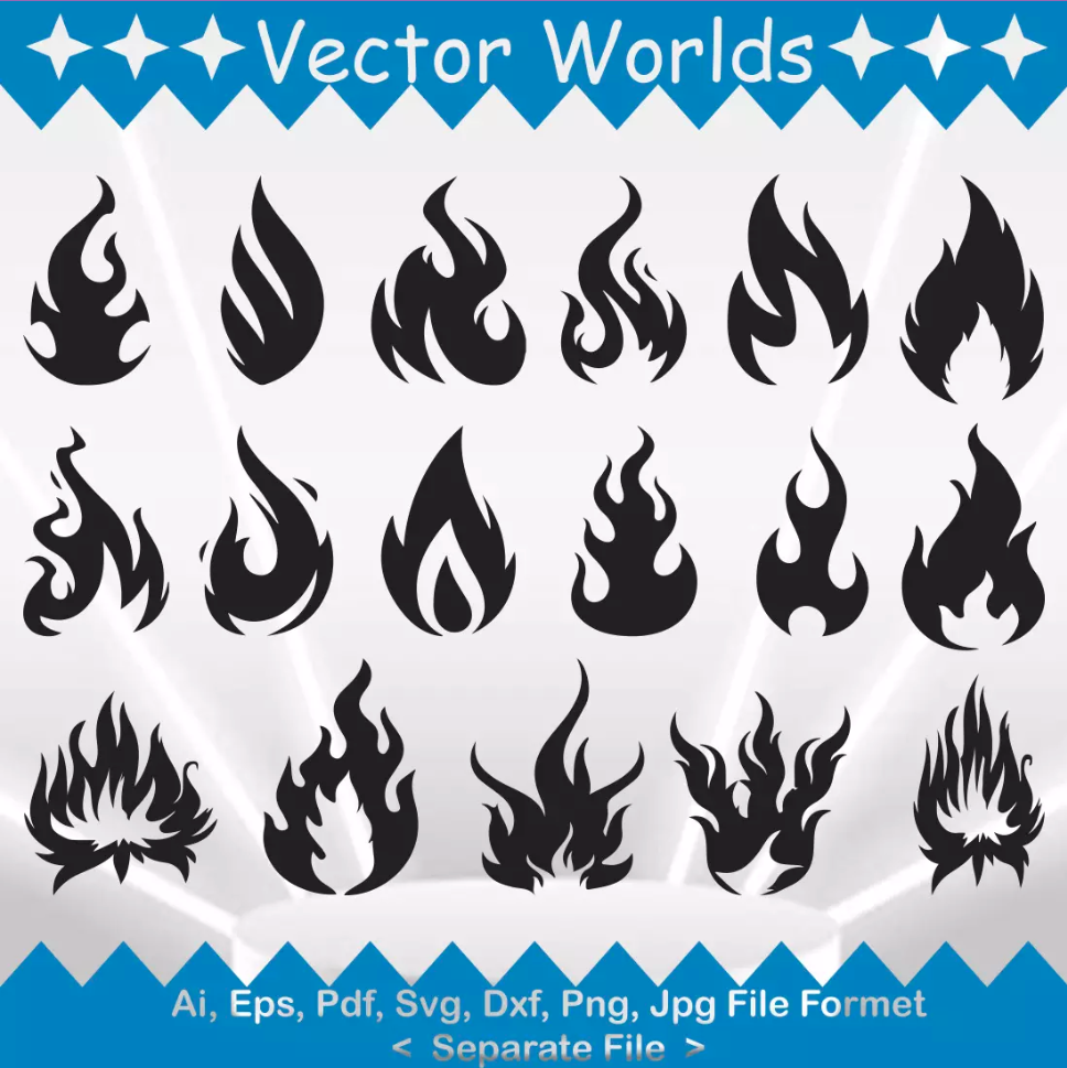 Fire svg, Fires svg, Man, Water, SVG, ai, pdf, eps, svg, dxf - Inspire ...