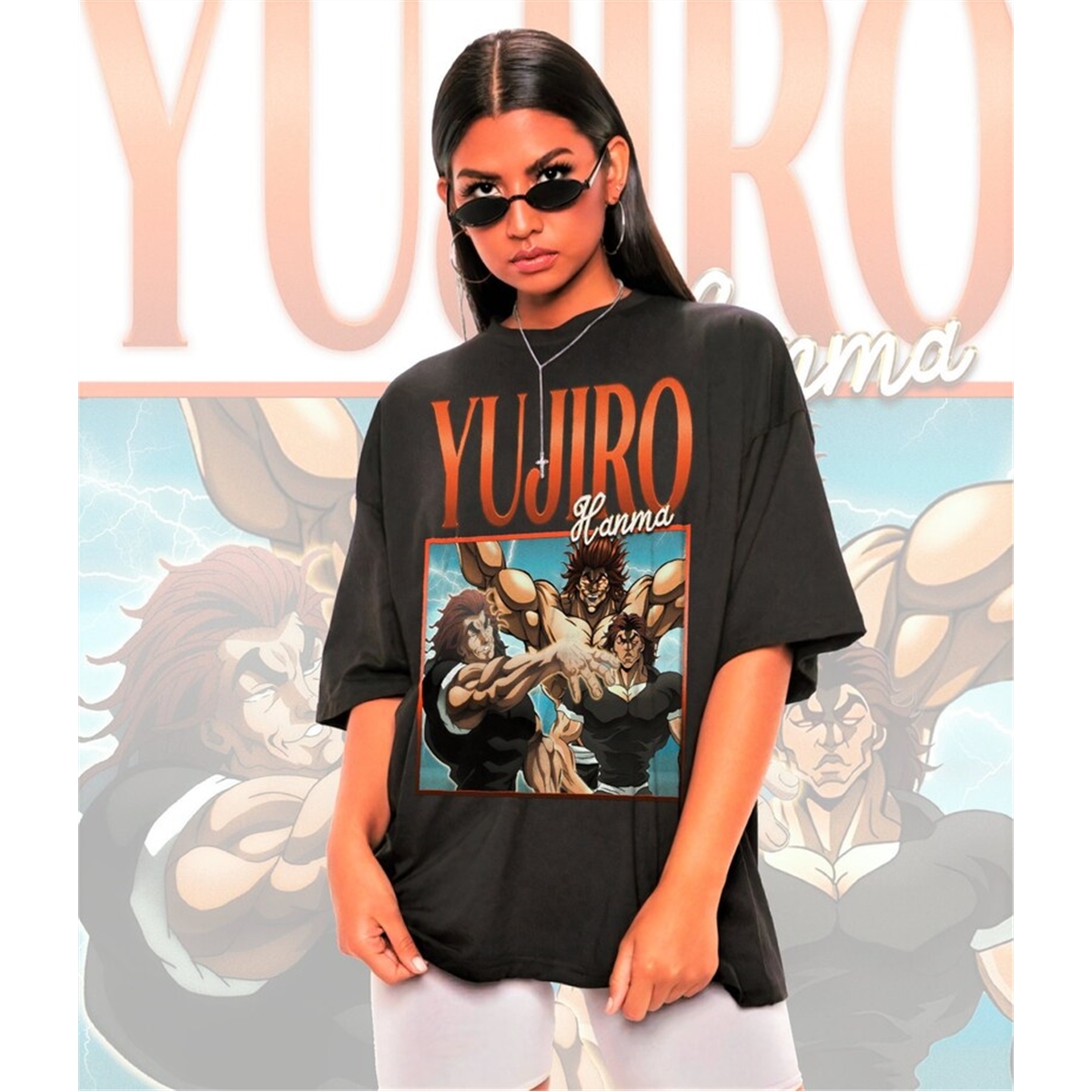 Retro Yujiro Hanma Shirt -Vintage Yujiro Hanma Shirt,Baki th | Inspire ...
