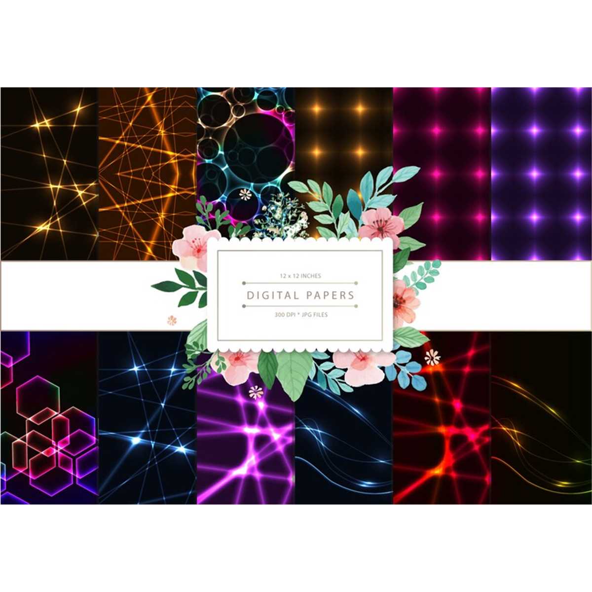 DIGITAL PAPERS Abstract Backgrounds | graphic resources prin - Inspire ...