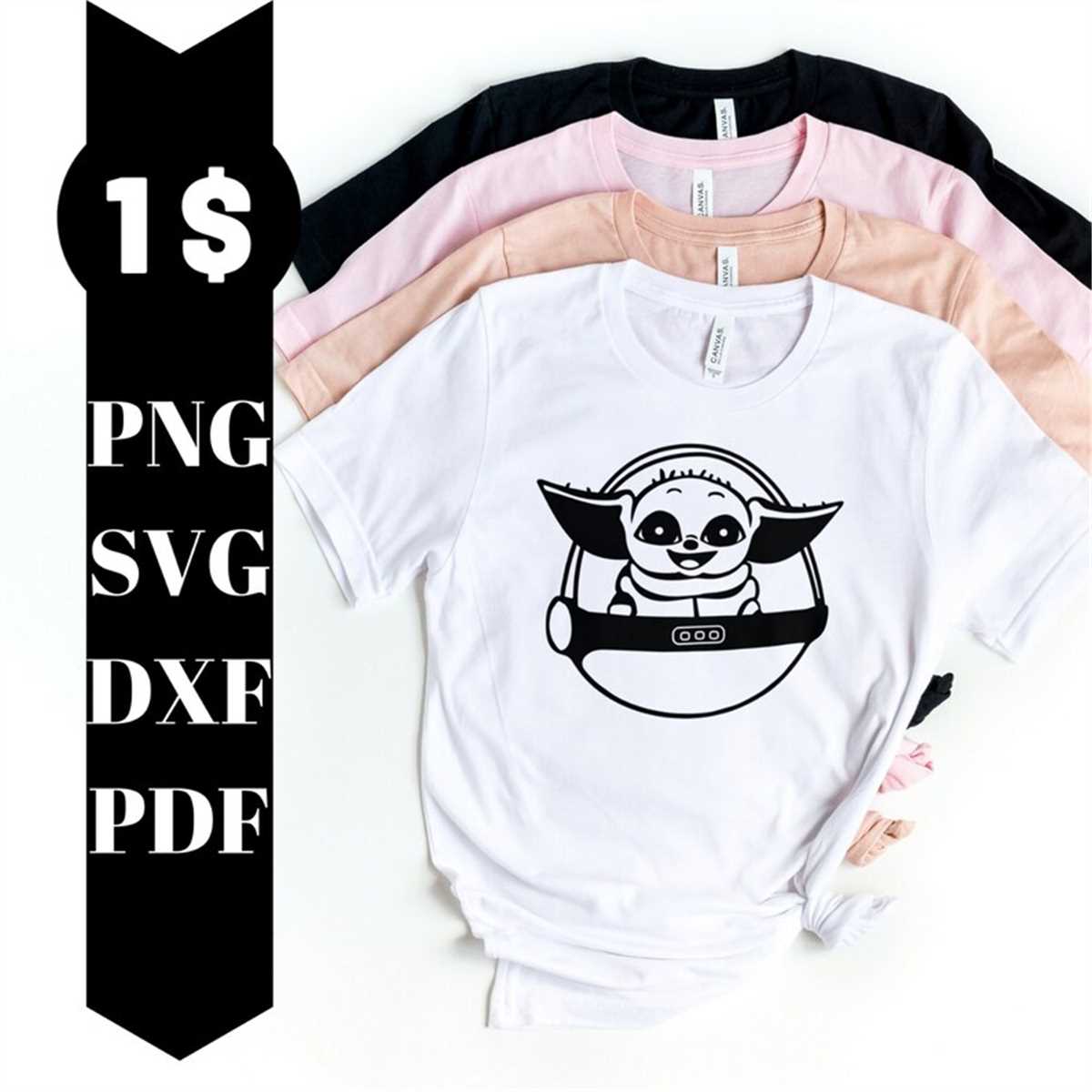 baby yoda svg, baby yoday png, grogu svg, grogu png | Inspire Uplift