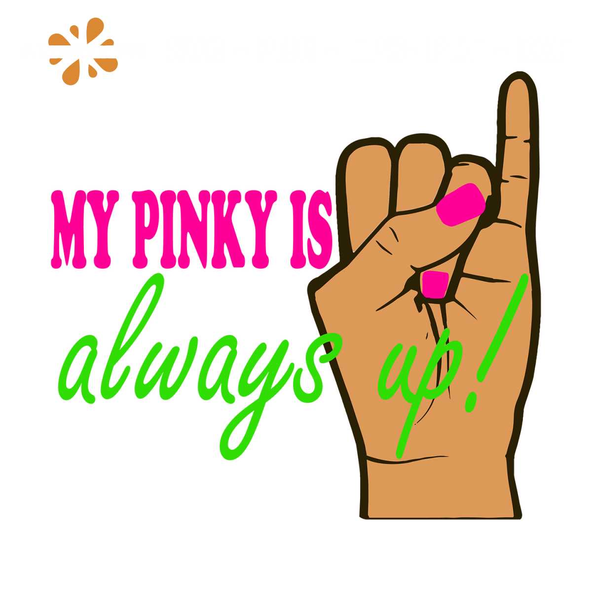My pink is always up svg, Aka Girl gang svg, aka sorority gi | Inspire ...