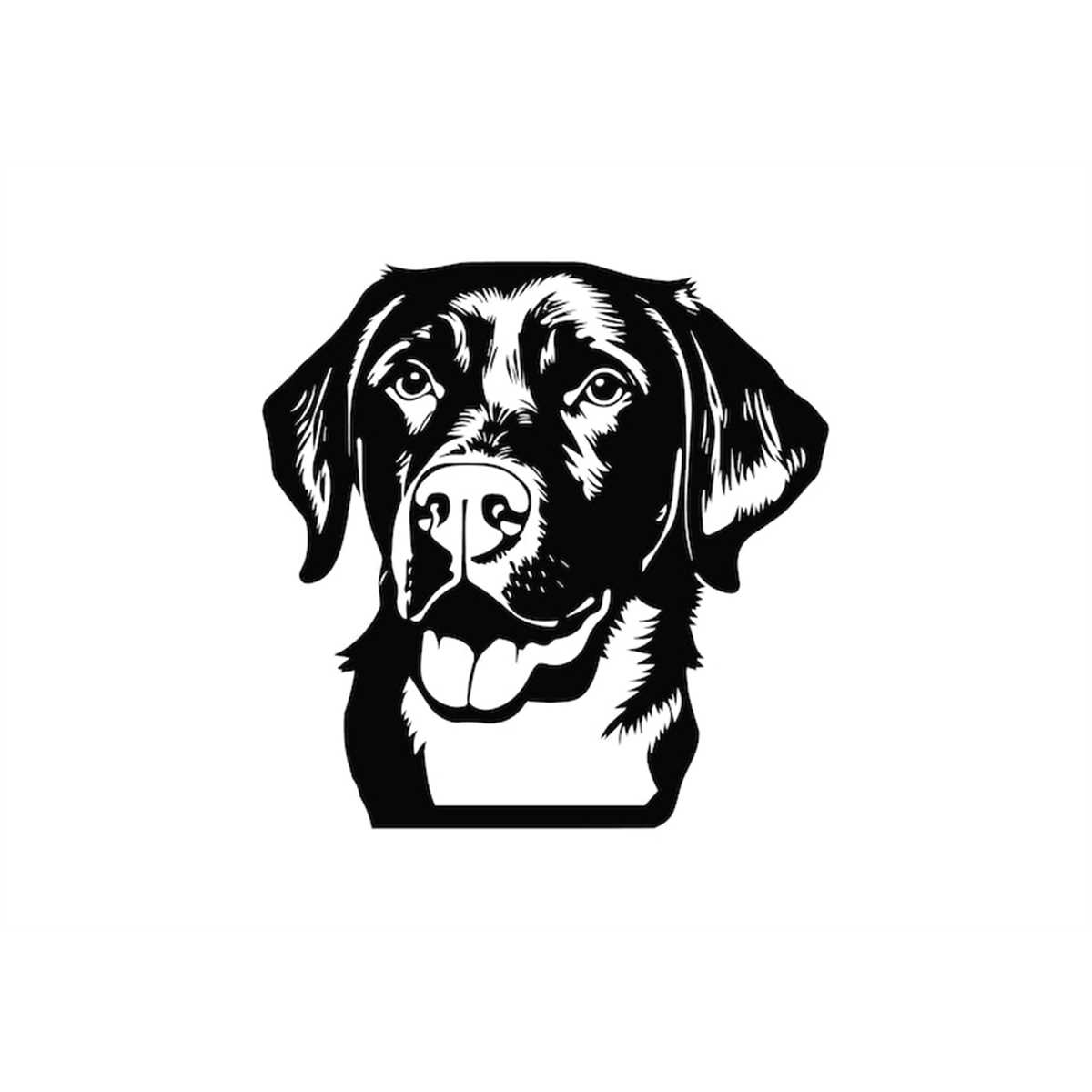 labrador head svg - Inspire Uplift