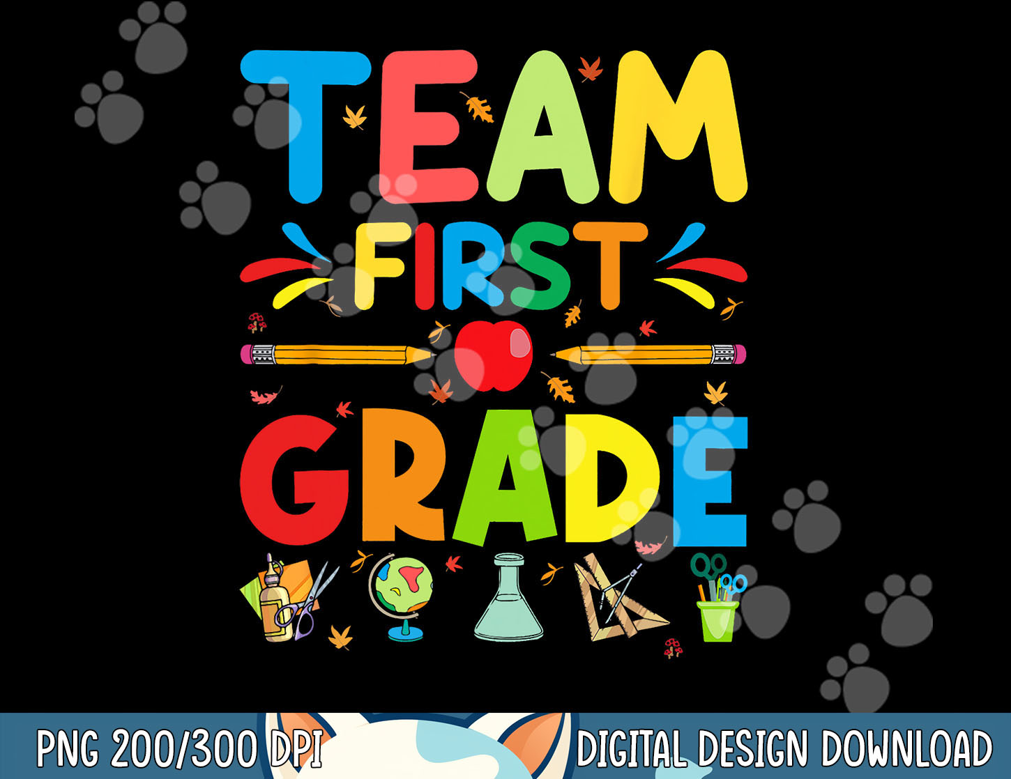 Team First Grade - 1st Grade Teacher Student Kids png, subl | Inspire ...