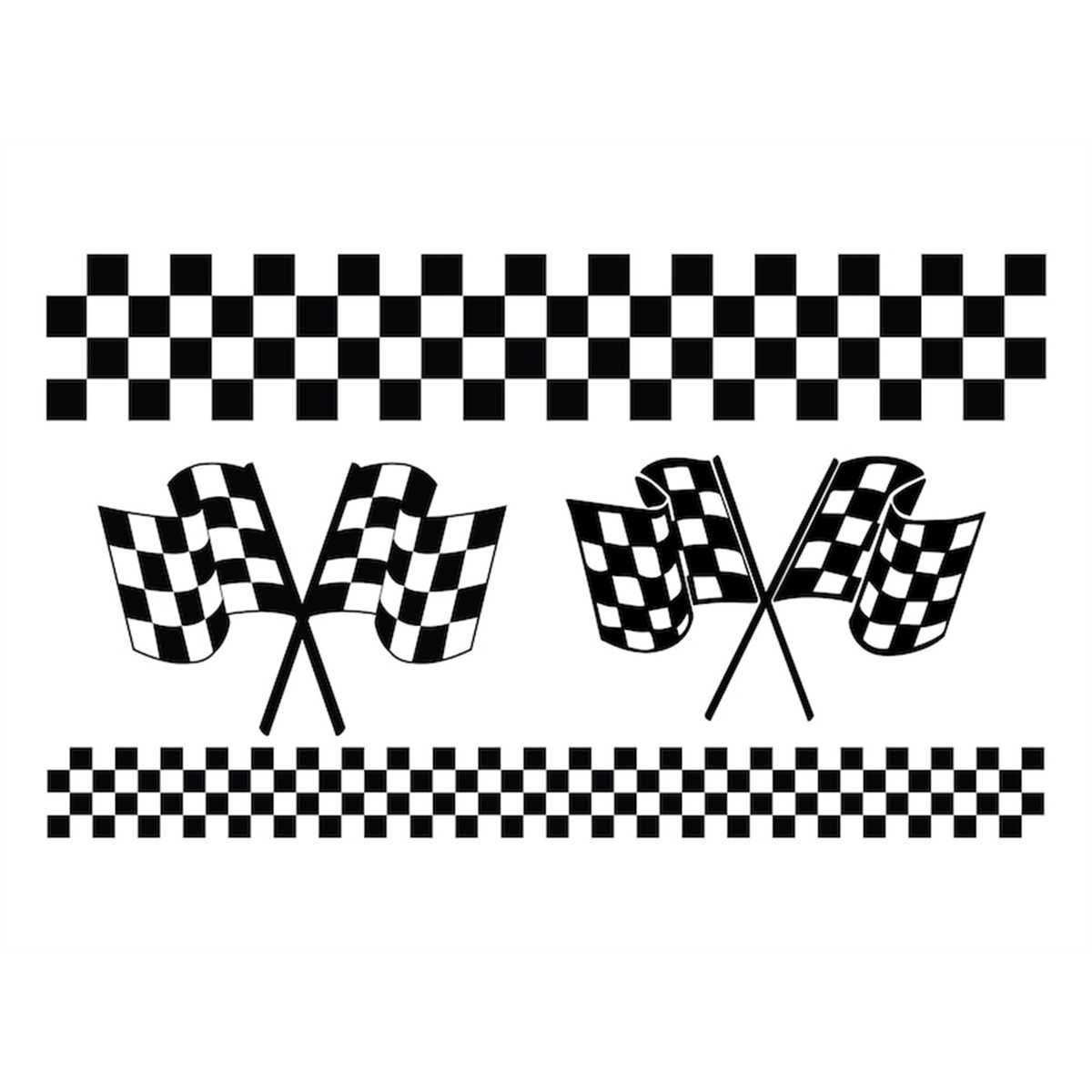 RACING STRIPES Svg, Checkered FLAGS Svg, Racing Stripes Svg - Inspire ...