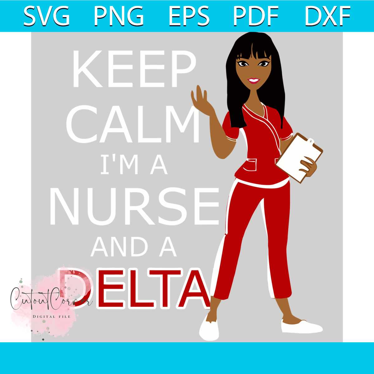Keep calm i'm a nurse and a delta, Delta sigma theta, sigma | Inspire ...