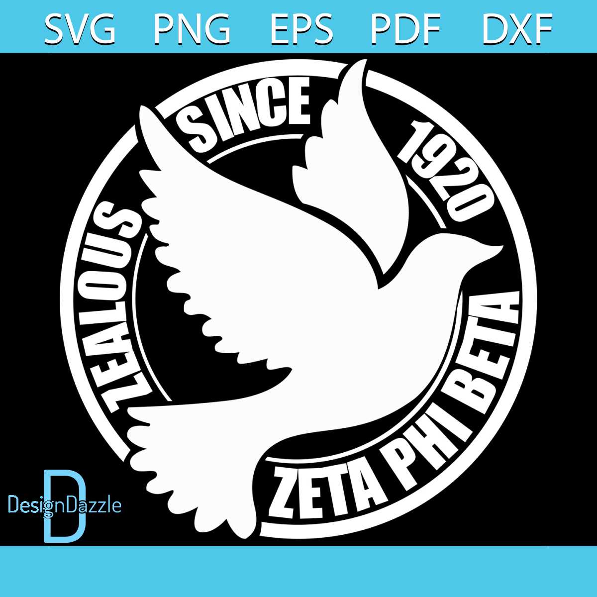 Zeta phi beta since 1920 zealous svg, zeta svg, 1920 zeta ph - Inspire ...