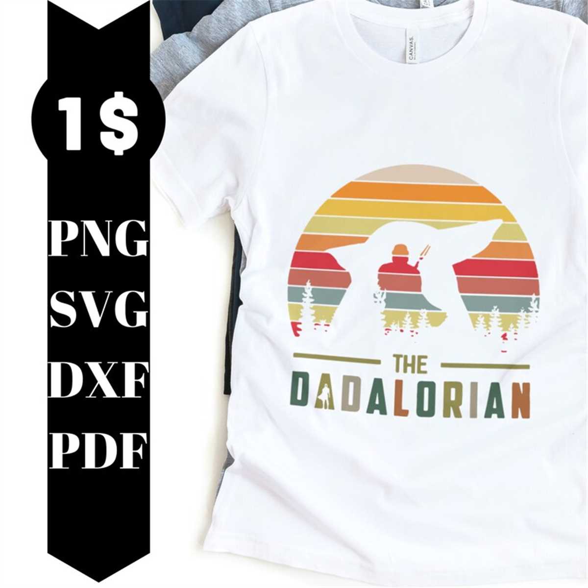 The Dadalorian Svg, Baby yoda svg, mandolarian svg, - Inspire Uplift