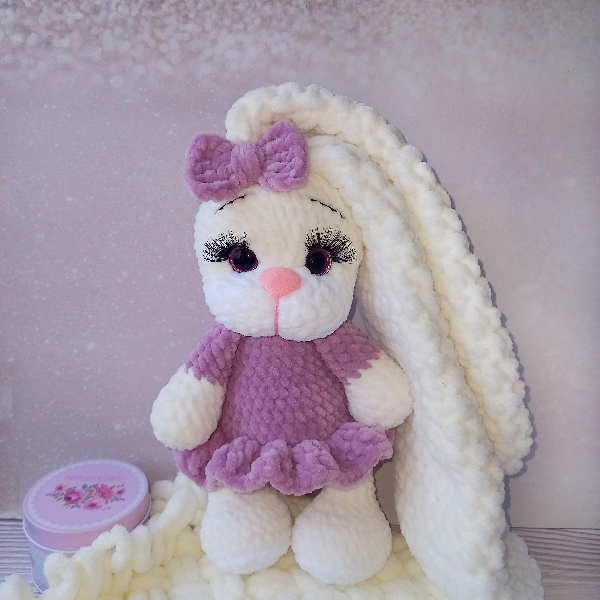 Crochet Plush Bunny | Inspire Uplift