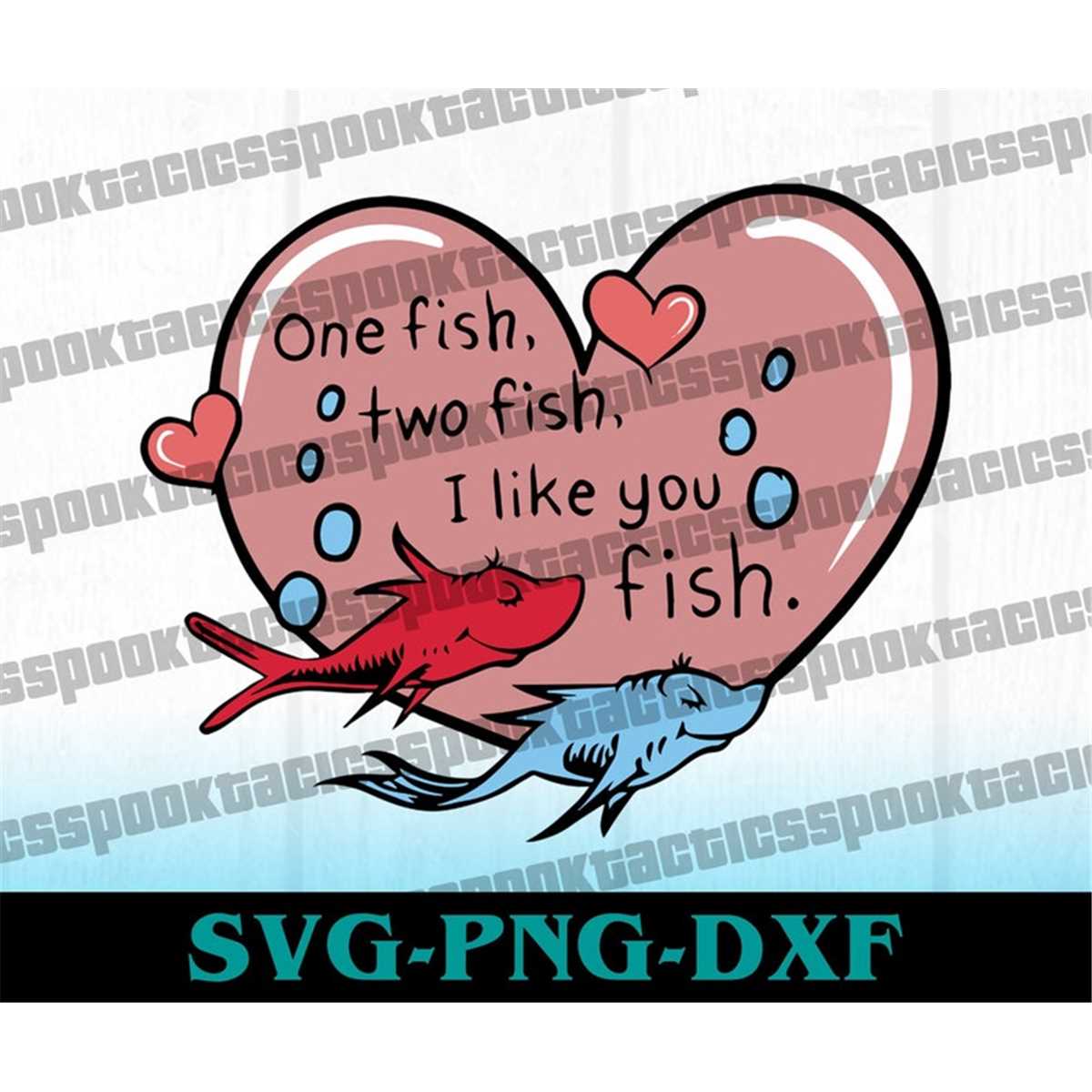 One fish two fish valentine SVG, funny valentine svg, valent | Inspire ...