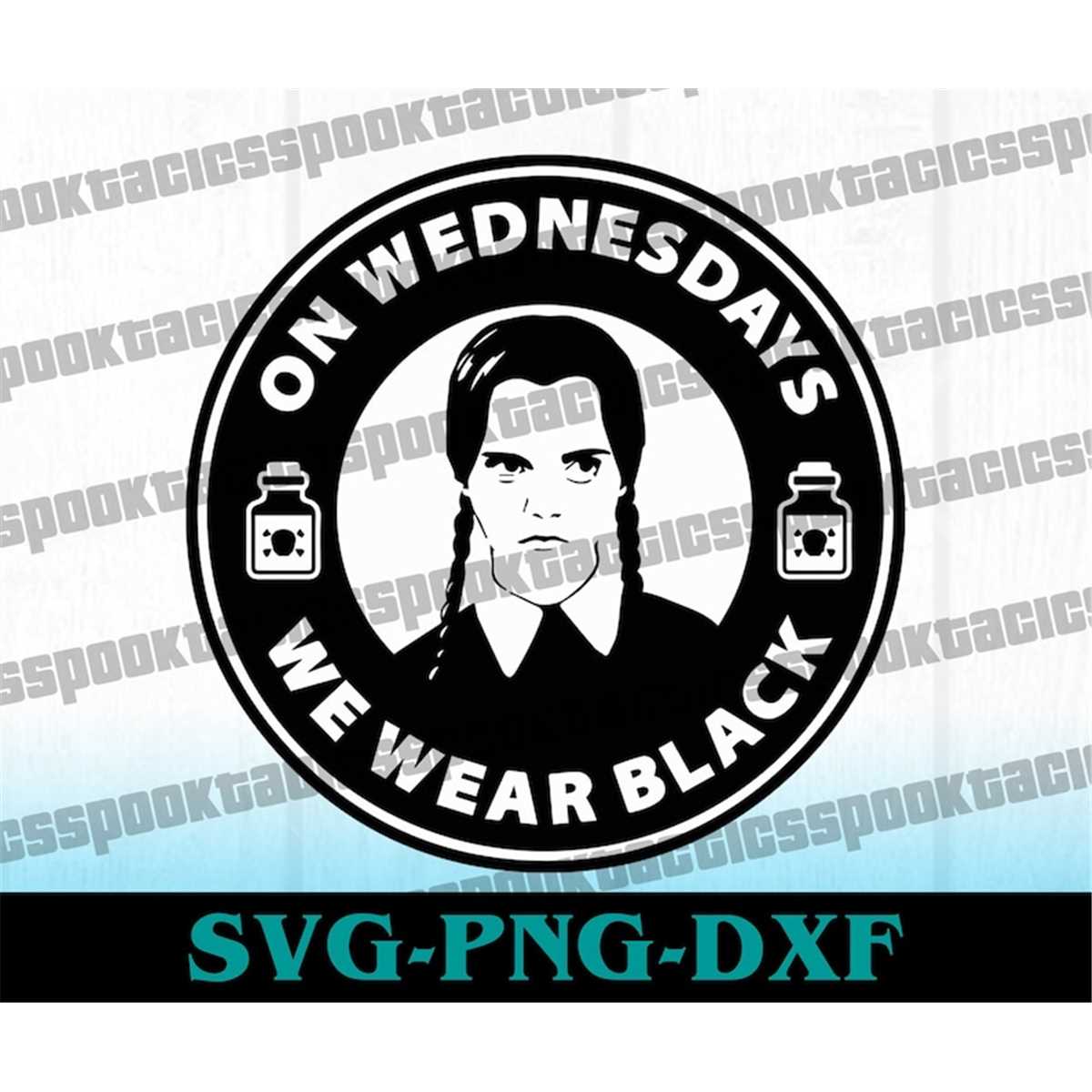 Wednesday SVG, Addams SVG, Family SVG, halloween svg, spooky | Inspire ...