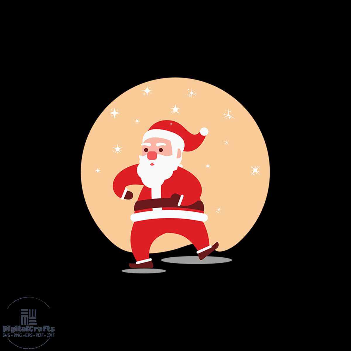 Santa Claus Dance Christmas Svg, Christmas Svg, Santa Claus | Inspire ...