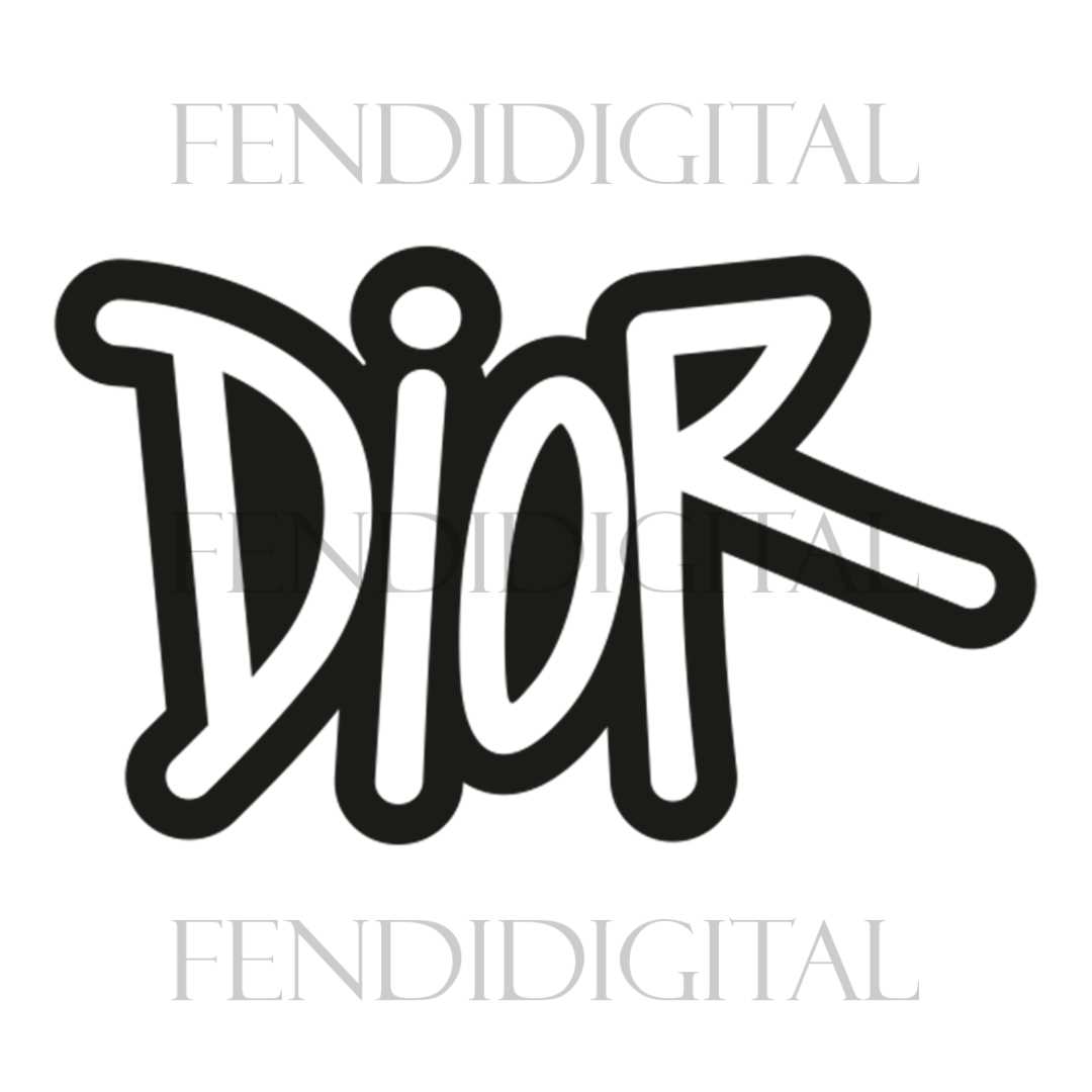 Dior outline Logo Svg | Inspire Uplift