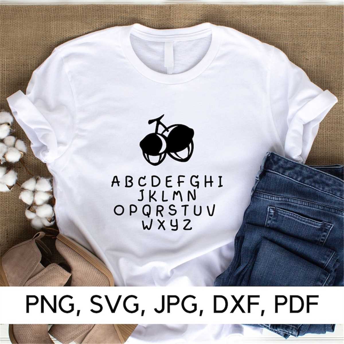 ABCD alphabet svg, abc svg file, SVG, PNG, abcd Letters svg, - Inspire ...