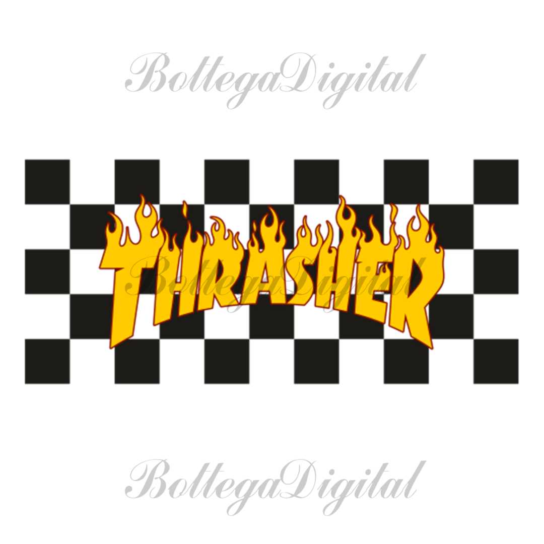 Thrasher Magazine Logo Vector | Inspire Uplift