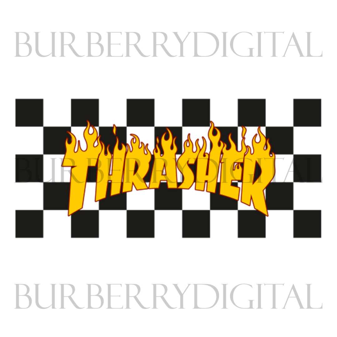 Thrasher Magazine Logo Vector | Inspire Uplift