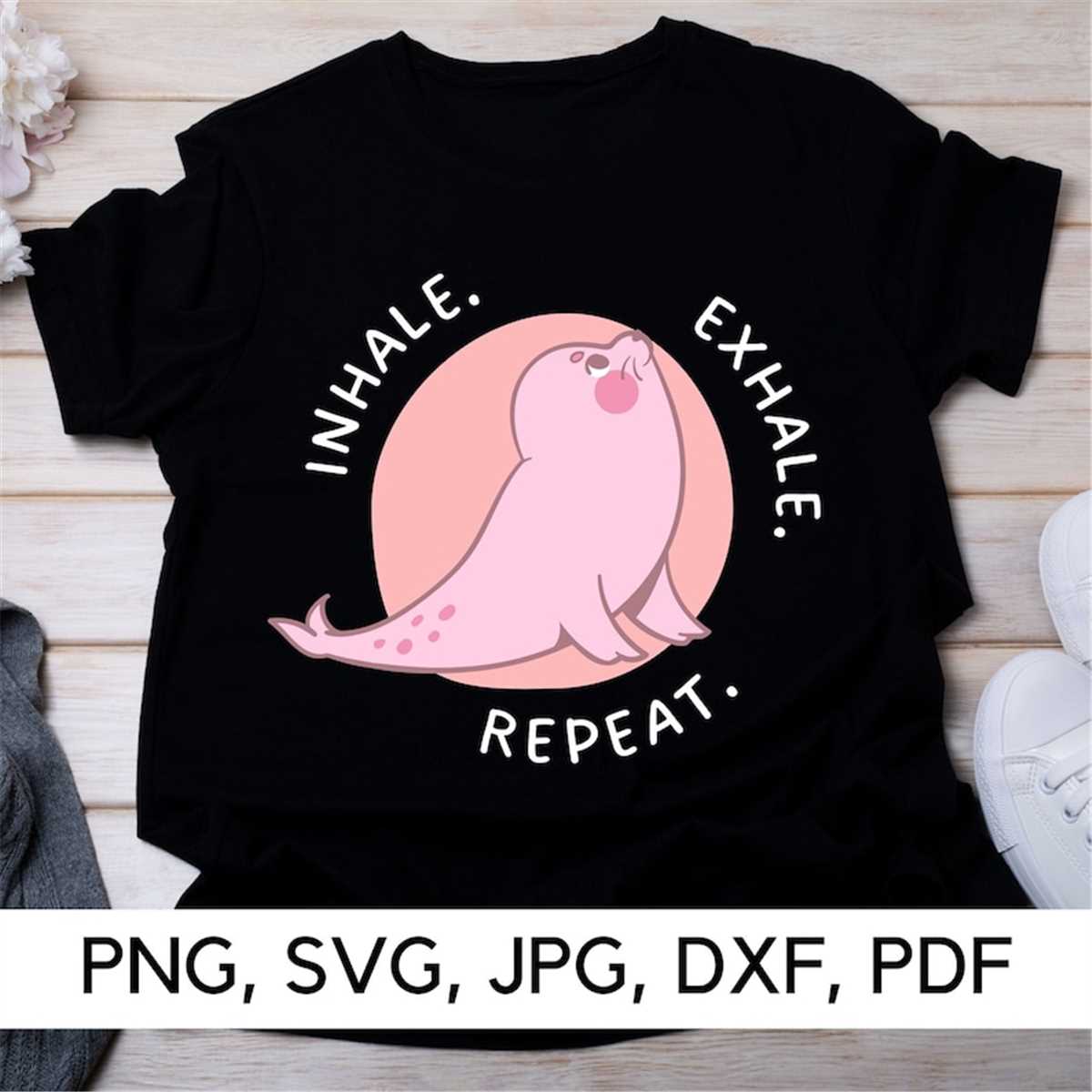 Inhale Exhale svg download, Yoga breathing, PNG, SVG, Inhale | Inspire ...