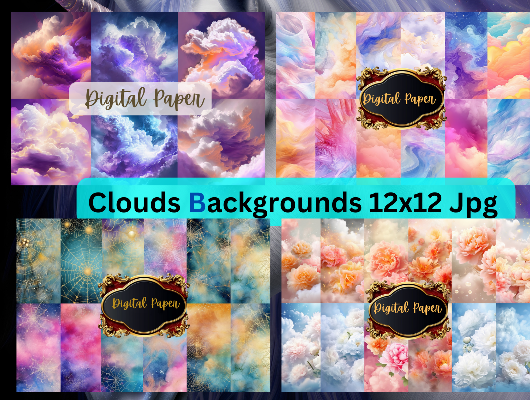 Big Bundles of Clouds Backgrounds,magical clouds spider,clou | Inspire ...
