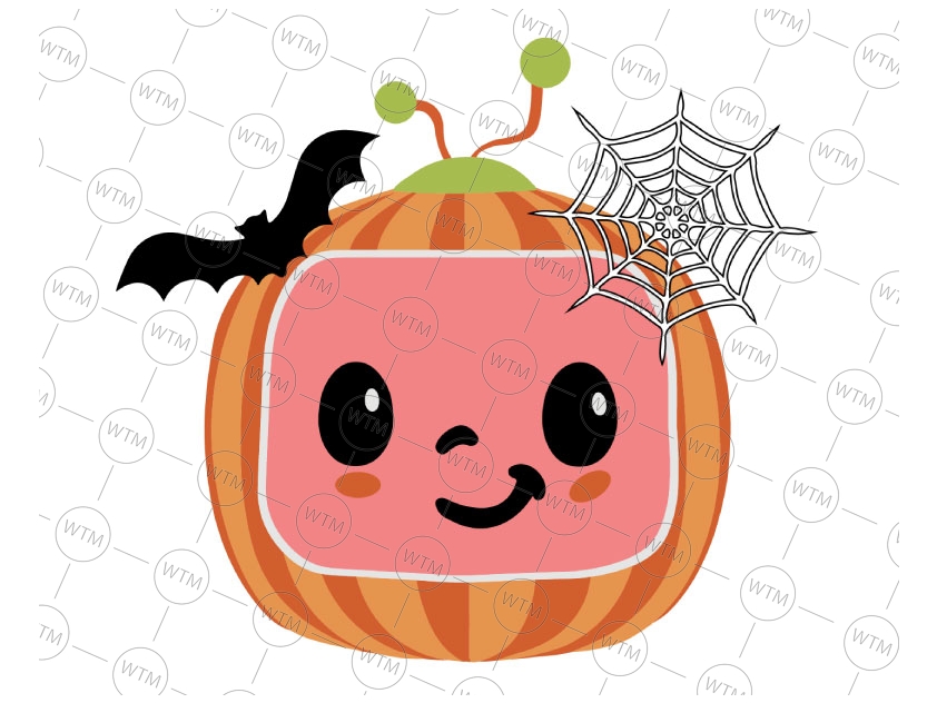 Cocomelon SVG, Cocomelon Halloween Pumpkin SVG, Cocomelon Lo | Inspire ...