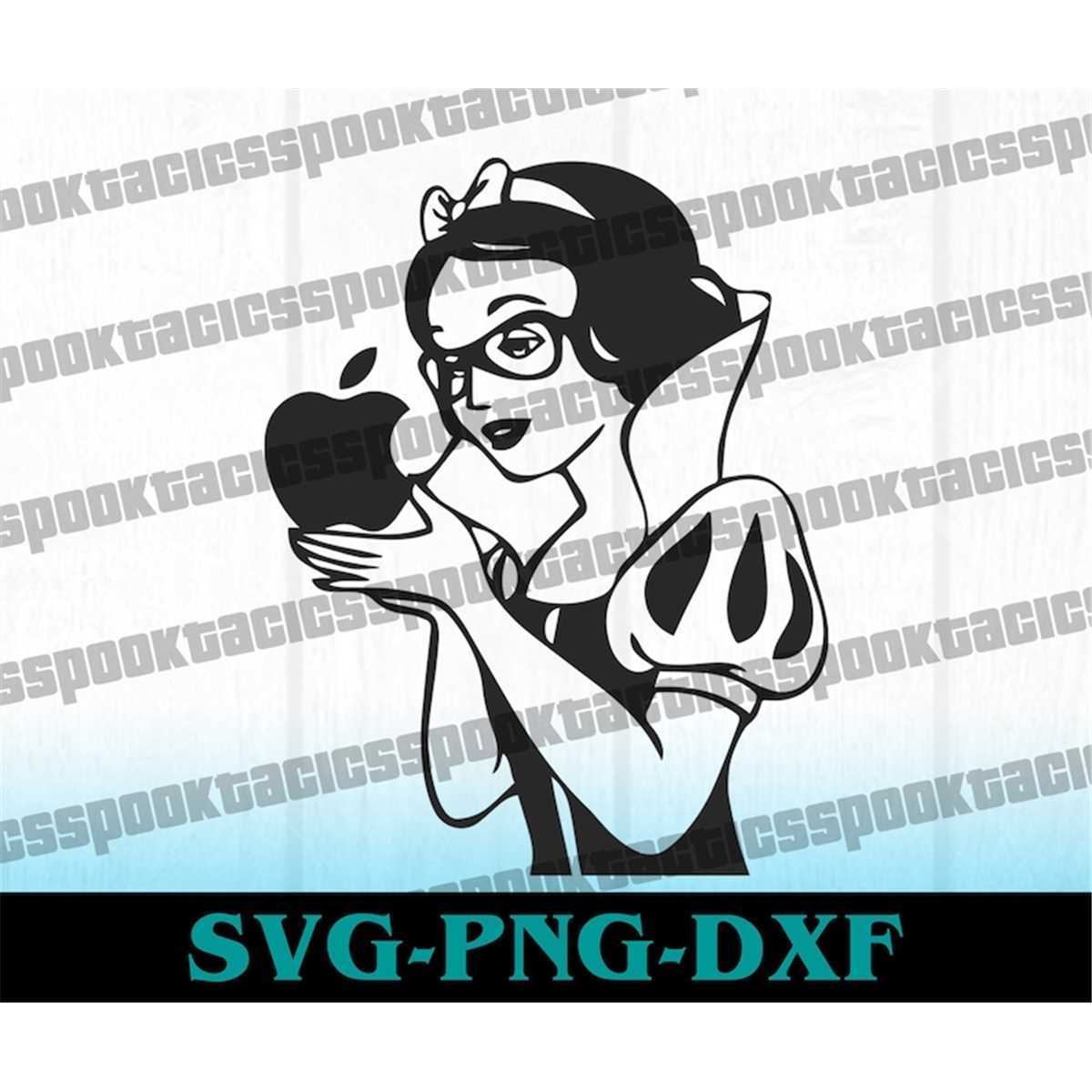 Snow white SVG, seven dwarfs svg, evil queen svg, evil villa - Inspire ...