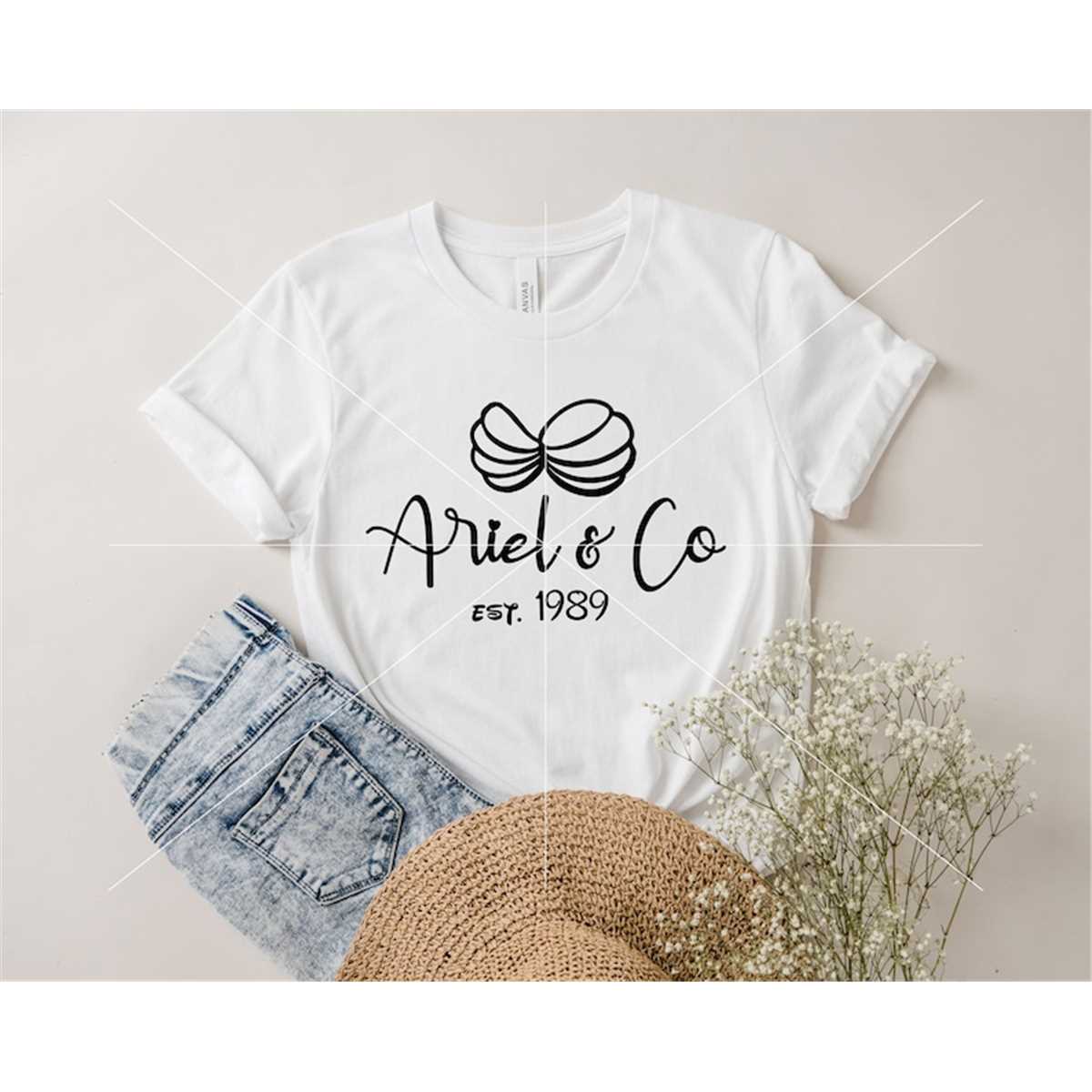 Princess Ariell Svg Png, Little Mermaid Shell Svg Instant Do | Inspire ...