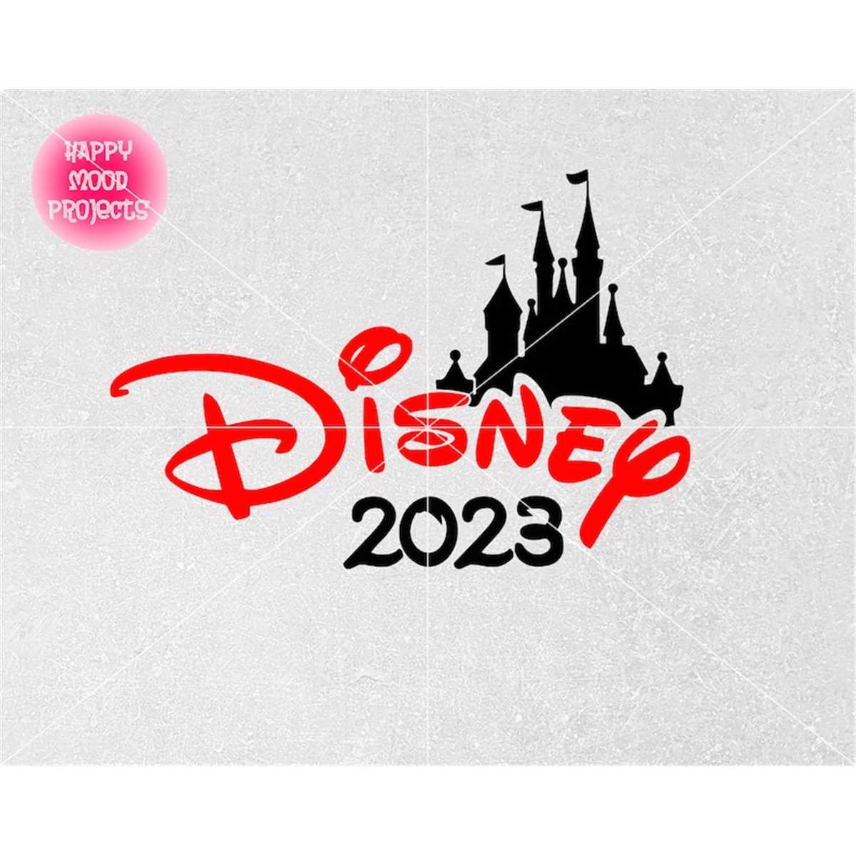 Disneyyy 2023 Png Svg, Layered by Color, Instant Download, P | Inspire ...