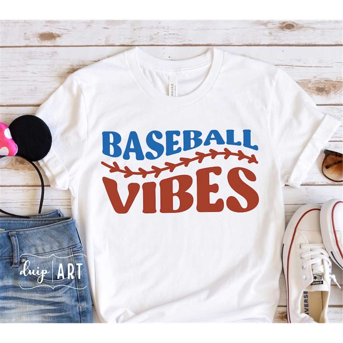 Baseball Vibes svg,Baseball Girl svg, Retro Baseball, Stacke | Inspire ...